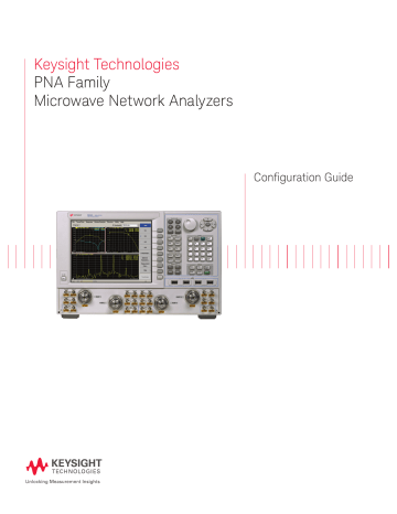 Keysight PNA-X N5245A Configuration manual | Manualzz