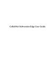 CollabNet Subversion Edge User Guide | Manualzz