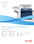 Installation and Setup. Xerox WorkCentre 7855, WorkCentre 7830 ...