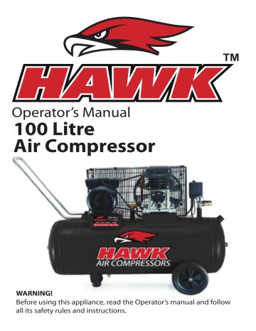 Hawk HWKAC3 Operator's Manual | Manualzz