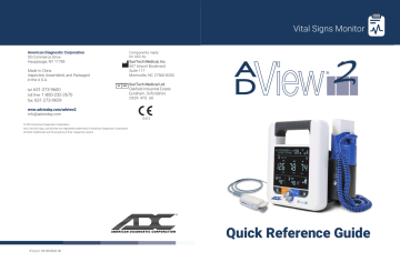 ADC ADView 2® Quick Reference Guide | Manualzz
