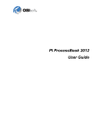 PI ProcessBook 2012 User Guide | Manualzz
