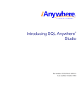 Sybase SQL Anywhere Server Manual: AI Chat & PDF | Manualzz