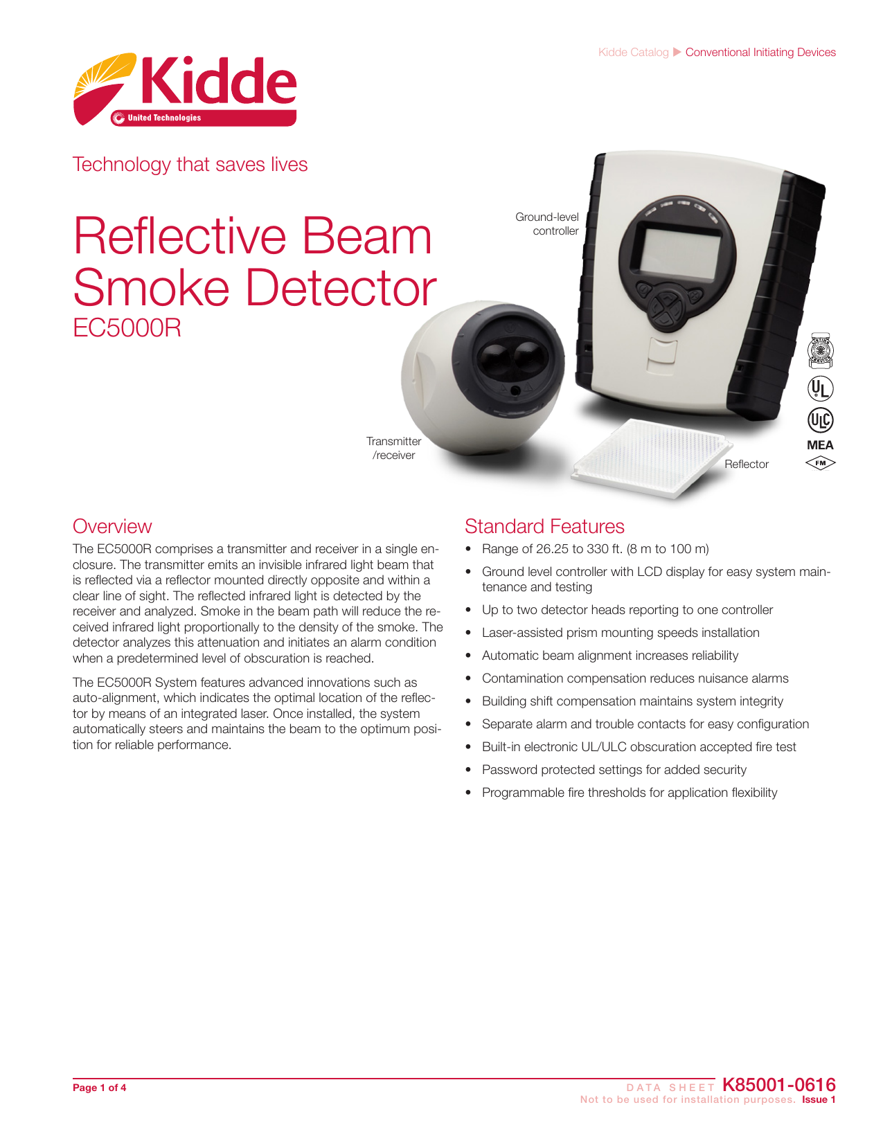 Fireray 1401 Beam Detector Manual Español - The Best Picture Of Beam