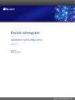 Rocket wIntegrate Installation and Configuration | Manualzz
