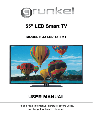 LED Smart TV LED-55 SMT User Manual | Manualzz