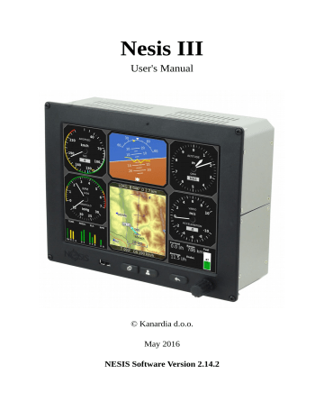 Nesis III User's Manual | Manualzz