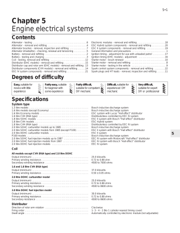 Ford Engine Electrical Systems User Manual | Manualzz