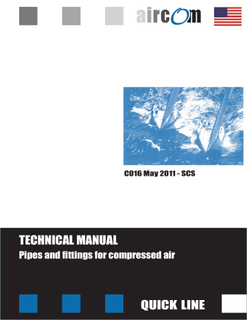 AIRCOM QUICK LINE Compressed Air Pipes Technical Manual | Manualzz
