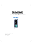 Logging in to RAMM. RAMM Software Limited RAMM | Manualzz