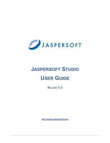 Jaspersoft Studio 5.5 User Guide | Manualzz