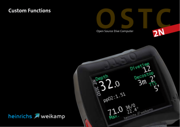 OSTC 2N User Manual | Manualzz