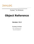 Dyalog APL for Windows Object Reference | Manualzz