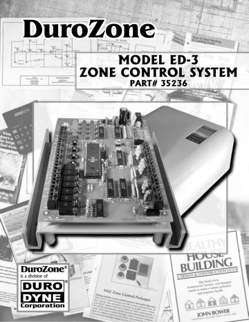 DuroZone zone control system ED-3 Installation Instructions | Manualzz