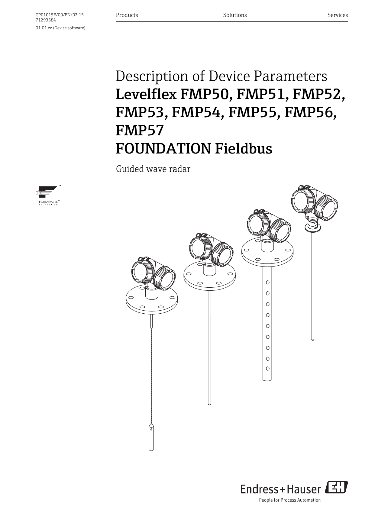 Levelflex FMP50/FMP51/FMP52/FMP53/FMP54/FMP55/FMP56 | Manualzz