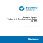 AXIS Forensic Search for Genetec Software User Manual | Manualzz