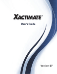 Xactimate v. 27 User's Guide | Manualzz