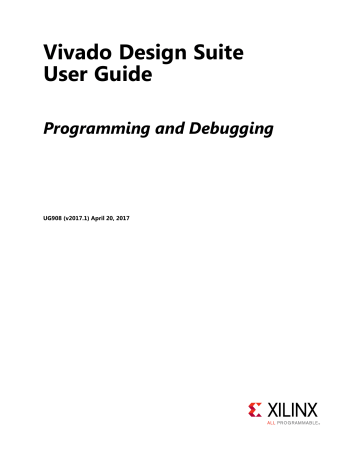 Xilinx FPGA User Guide: Programming and Debugging | Manualzz