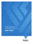 March Networks Command Client 1.6 User Guide | Manualzz