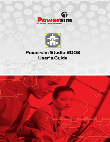 Powersim Studio 2003 User's Guide | Manualzz