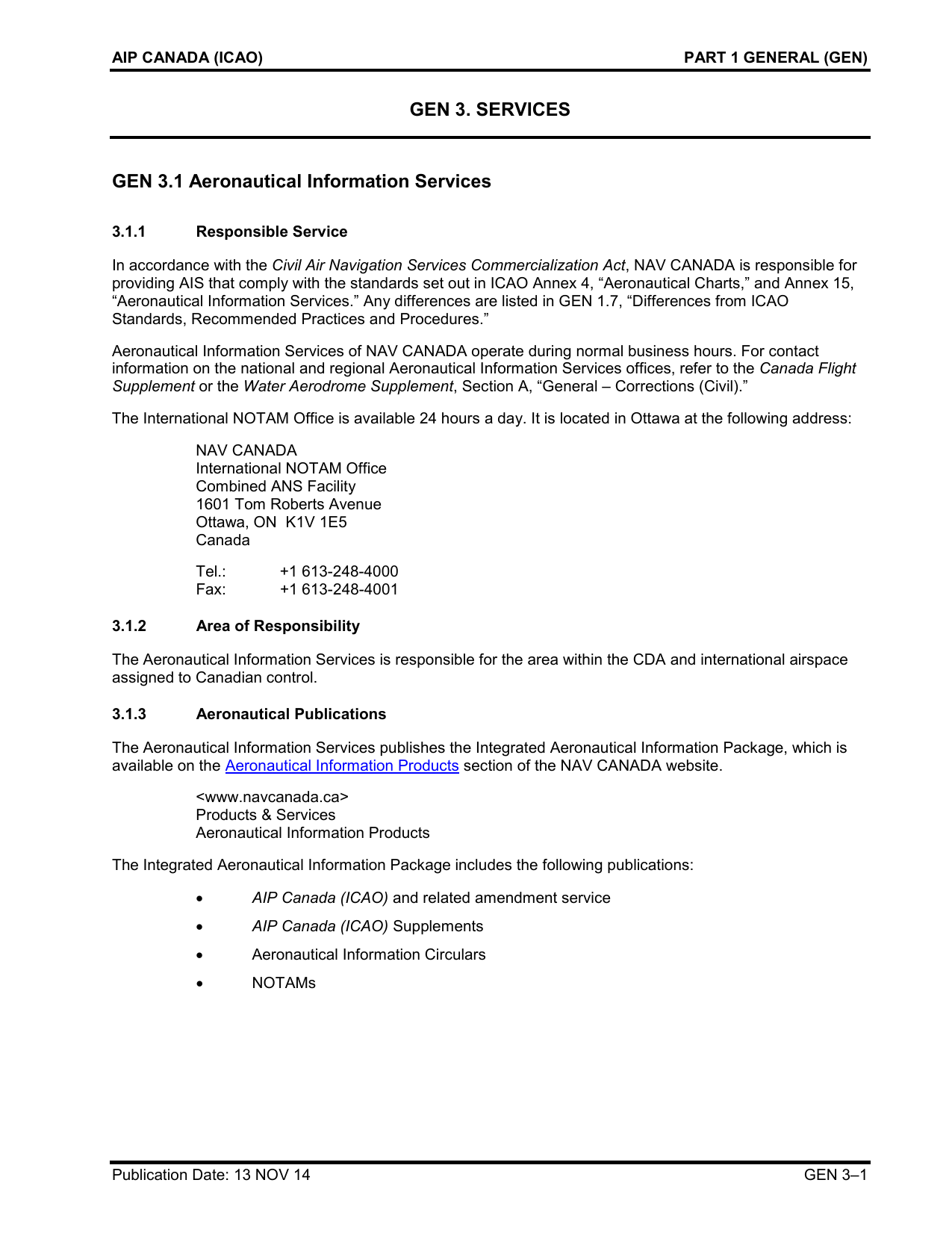 aeronautical information circular