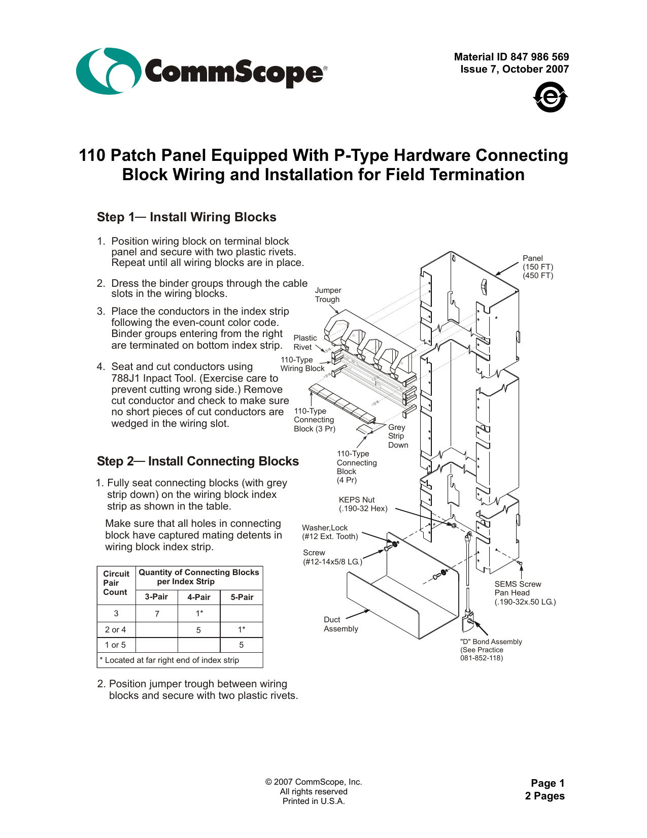 110 Block Wiring Diagram Wiring Diagram 110 Block Wiring Diagram Wiring Diagram