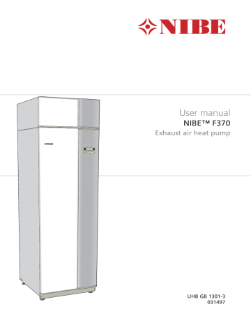 NIBE F370 Exhaust Air Heat Pump User Manual | Manualzz