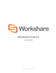 Workshare Compare 9.5 User Guide | Manualzz