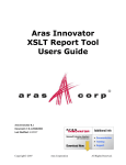 Aras Innovator User Guide | Manualzz