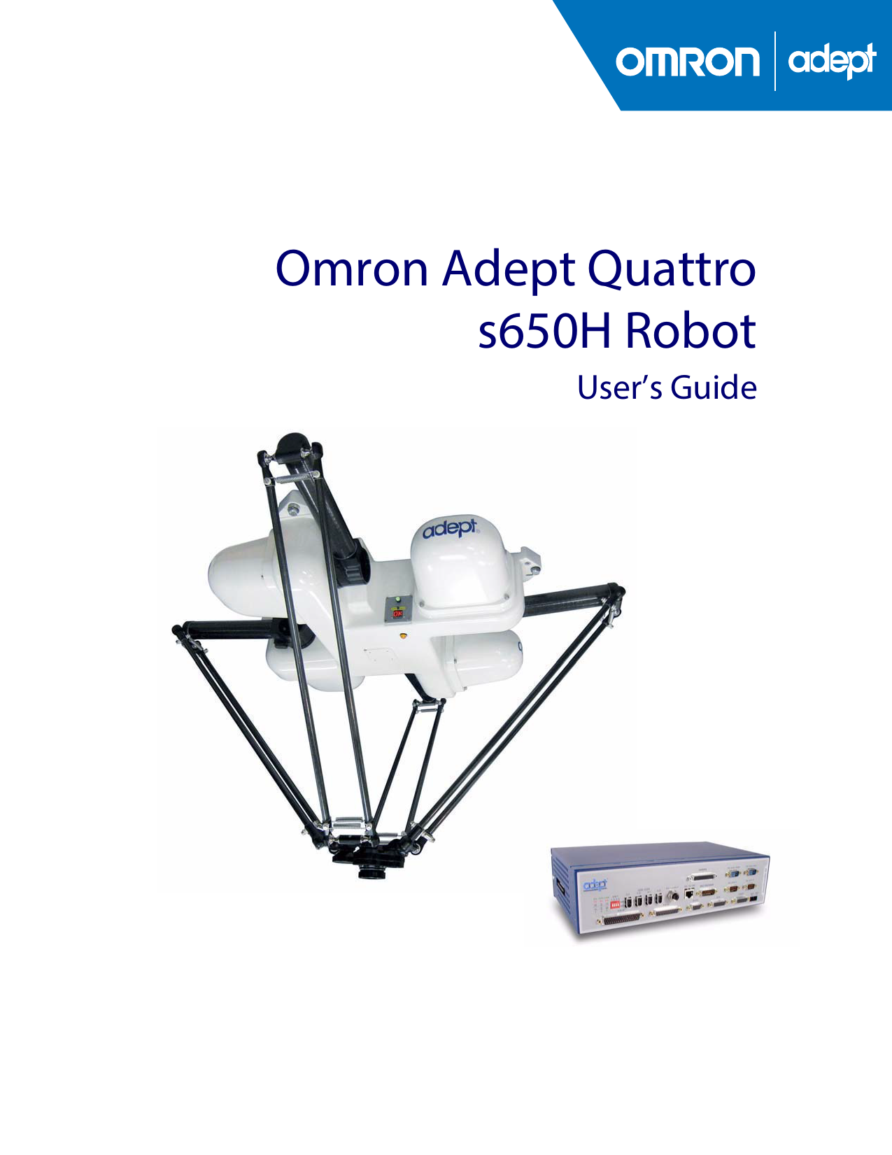 Omron Quattro S650H Parallel Robot Owner's Manual | Manualzz