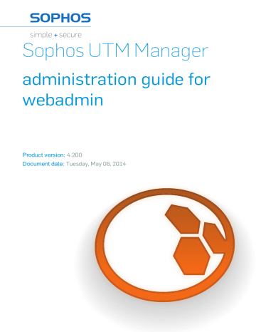 Sophos UTM Manager 4.200 Administration Guide | Manualzz