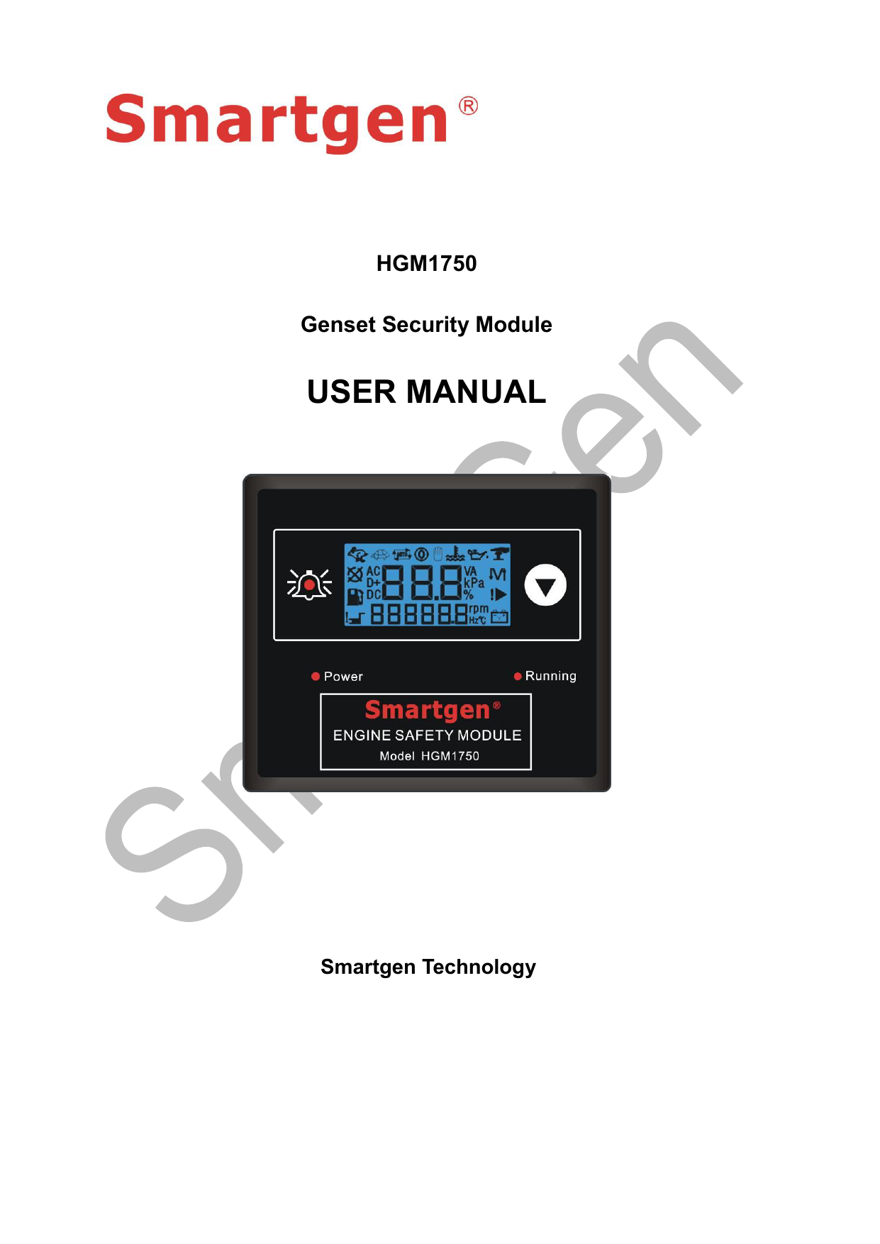 SmartGen HGM1750 Owner's Manual | Manualzz