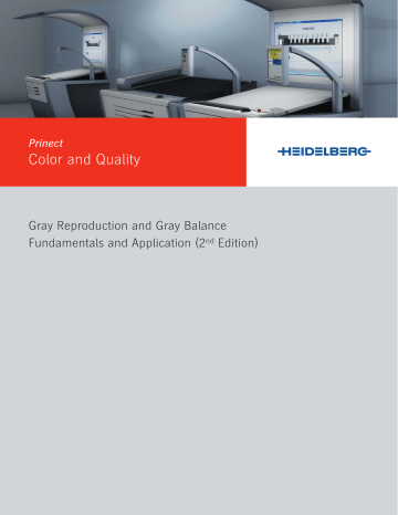 Prinect Color and Quality - Gray Reproduction and Gray Balance - User ...