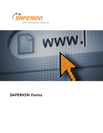 SAPERION Forms User Guide | Manualzz