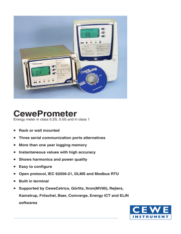 CewePrometer Product Presentation | Manualzz