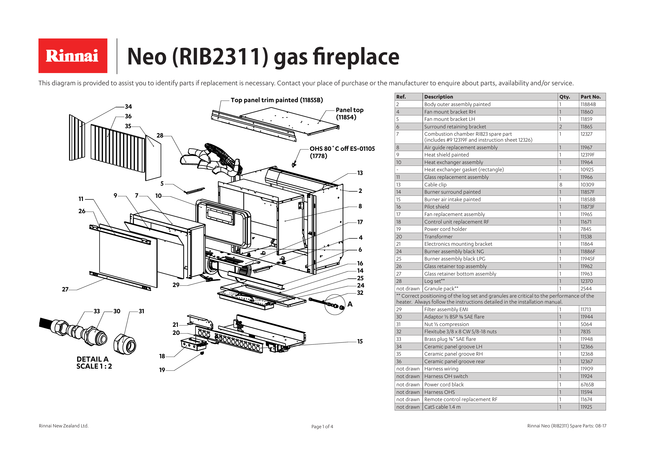 Spares For Verine Gas Firestone | Reviewmotors.co