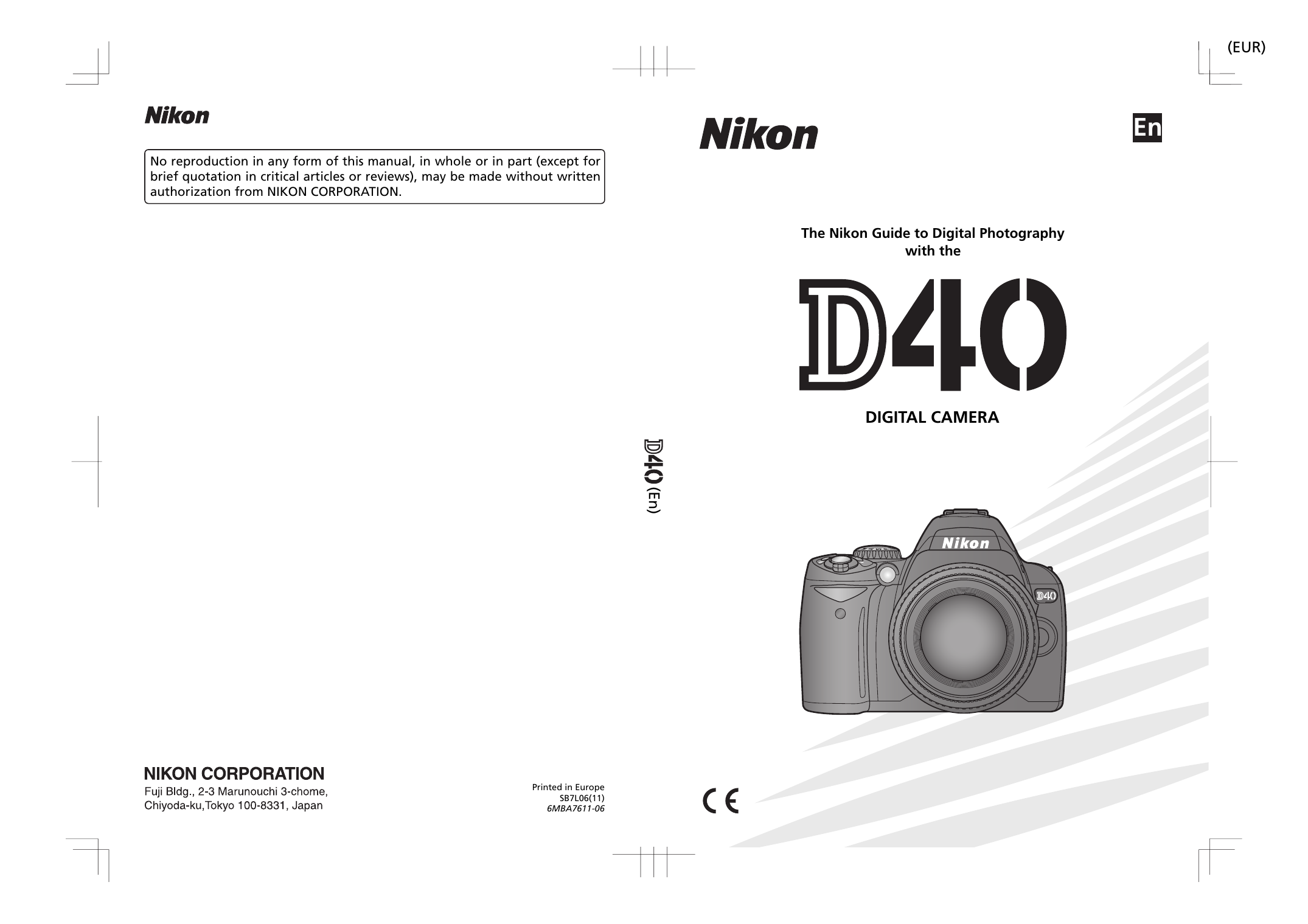 Nikon D40 User manual | Manualzz