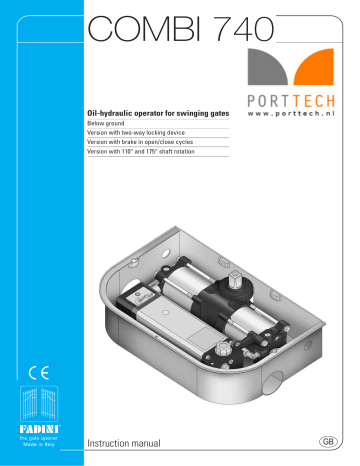 Handleiding Fadini Combi 740 | Manualzz