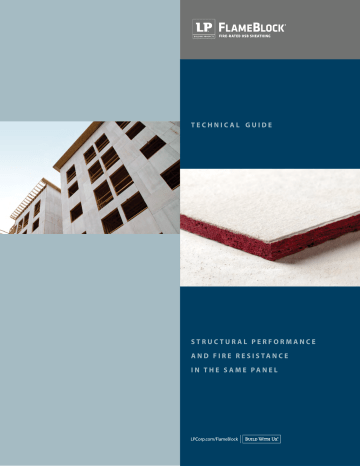 LP FlameBlock Fire-Rated OSB Sheathing FAQ | Manualzz