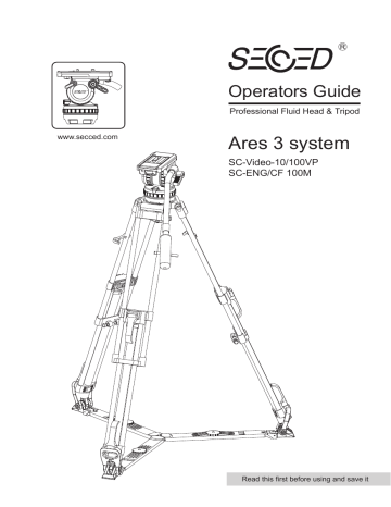 Secced Ares 3 SC-Video-10/100VP and SC-ENG/CF 100M Operators Guide ...