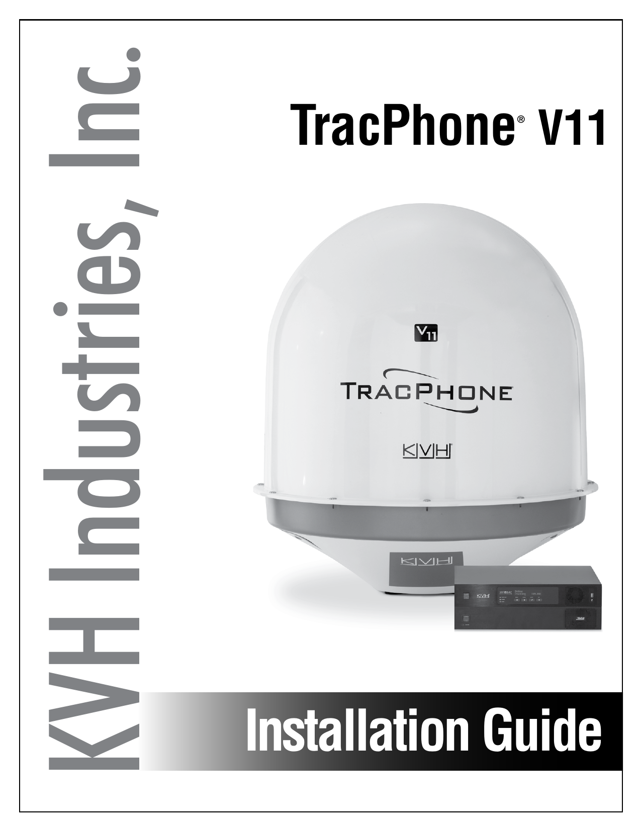 KVH TracPhone V11 Installation Guide | Manualzz