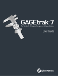GAGEtrak User Guide - Calibration Management Software | Manualzz