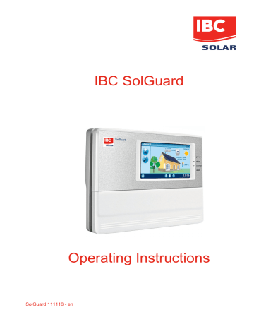 IBC SOLAR SolGuard Operating Instructions | Manualzz