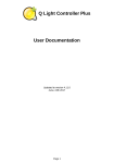 Q Light Controller Plus User Documentation | Manualzz