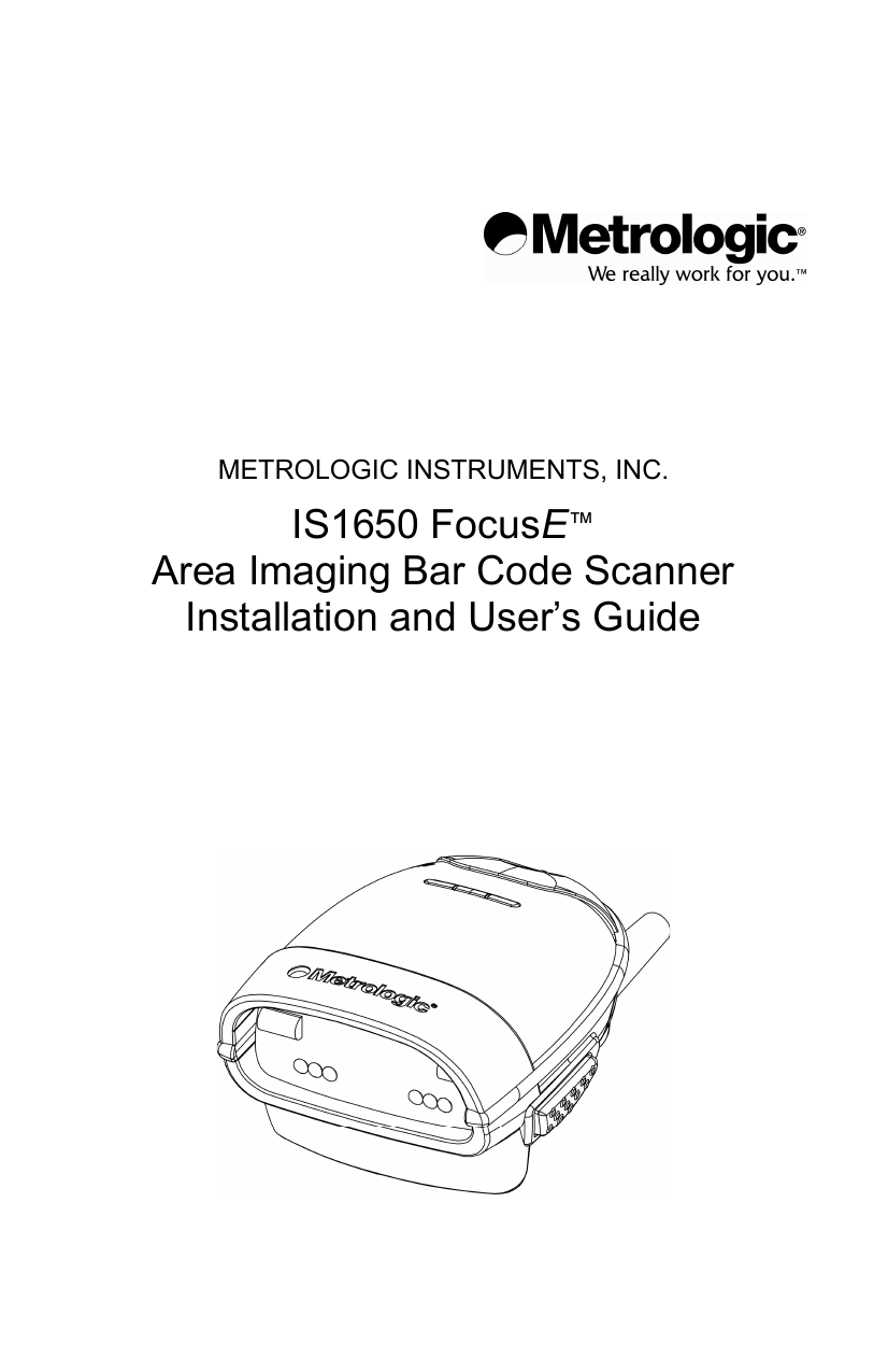 Metrologic MK1650-62B14 - Metrologic IS1650 - Wired Stationary Barcode ...