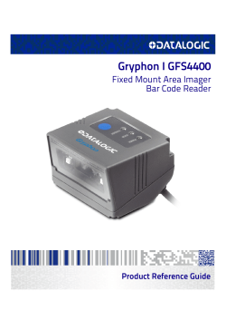 Datalogic Gryphon I GFS4400 2D - Data Sheet, Owner's manual, Reference guide, User guide, User ...