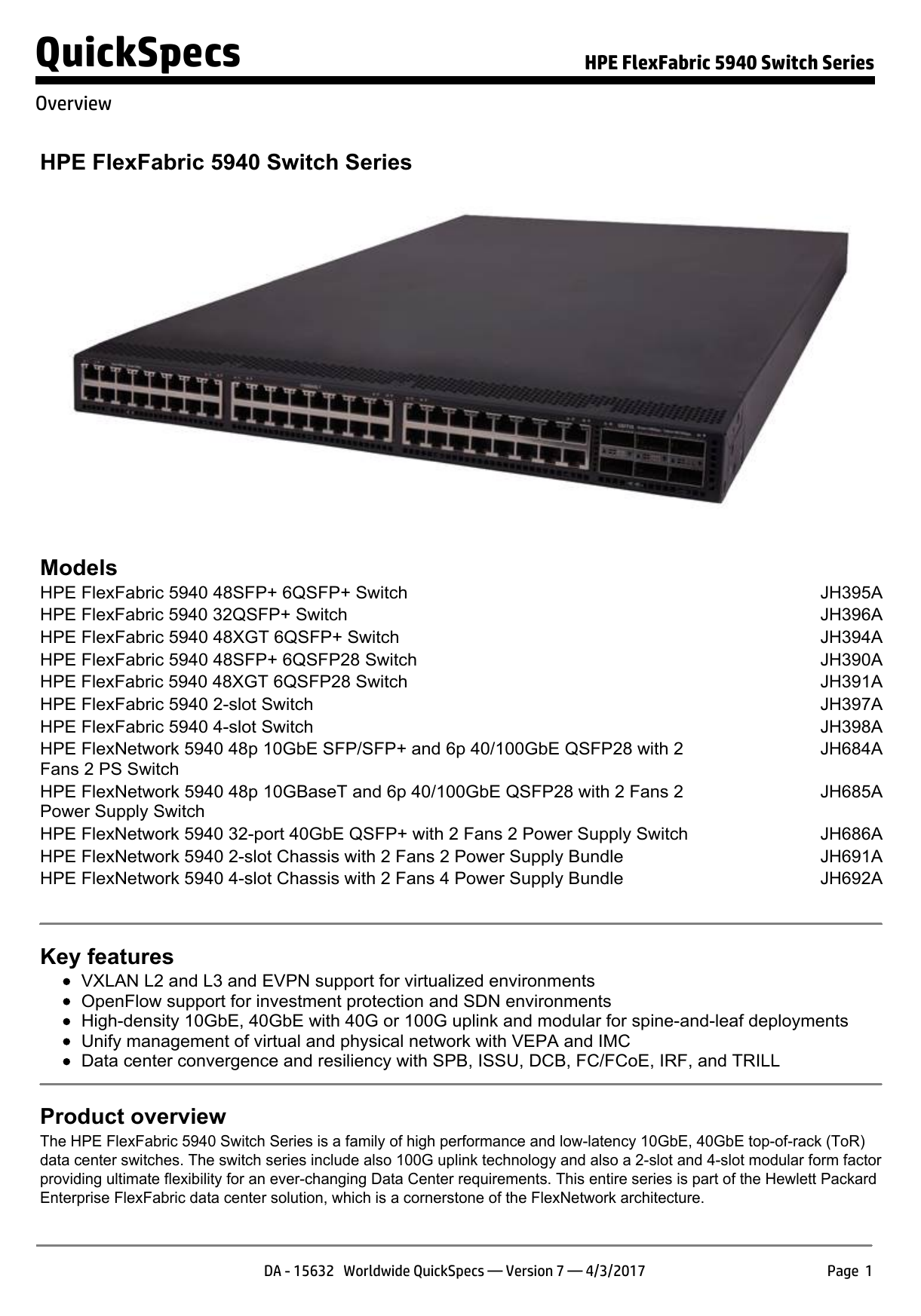 最大68%OFFクーポン HPE JG552A X711 Front port side to Back power Airflow High ...