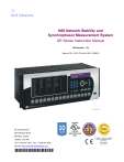 Network Stability and Synchrophasor Measurement System UR N60 Instruction Manual | Manualzz