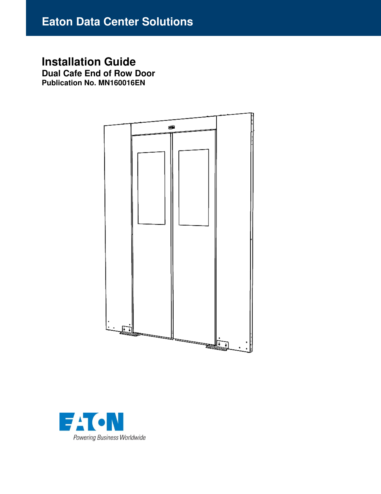 Eaton Data Center Solutions Installation Guide | Manualzz