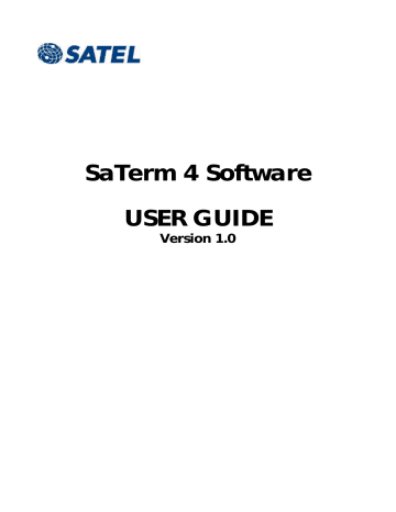 Satel SaTerm 4 User Guide | Manualzz